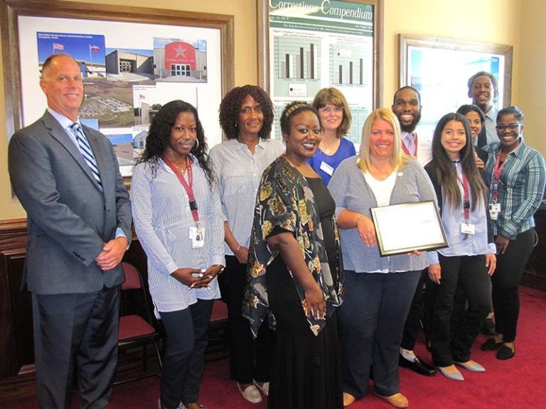 Talbot Hall’s program coordinator receives Patriot Award - GEO Reentry ...